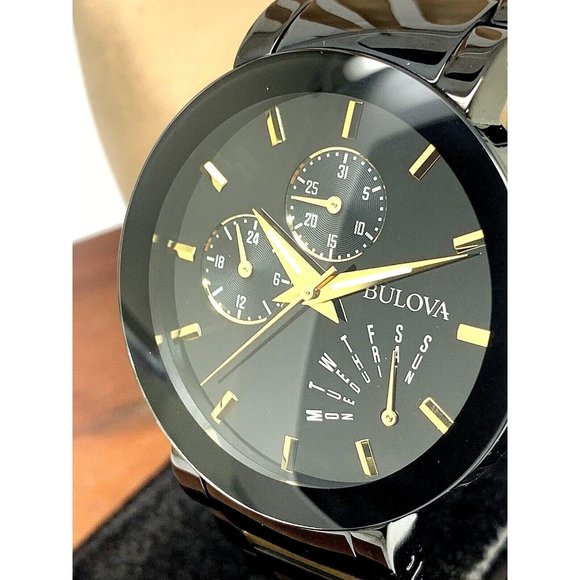 Bulova | Accessories | Bulova Mens Watch 98c24 Quartz Two Tone ...